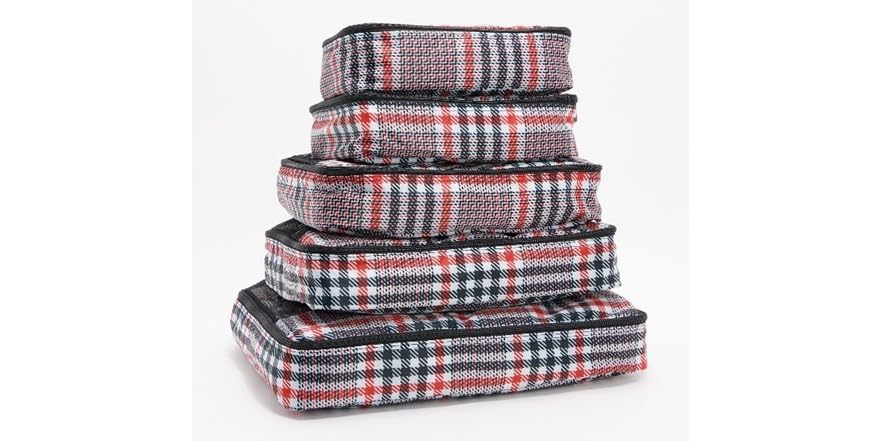 Triforce Printed Packing Cubes, Set of 5