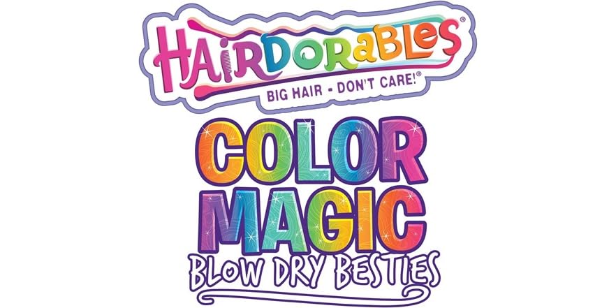 Hairdorables Color Magic Blow Dry Bestie
