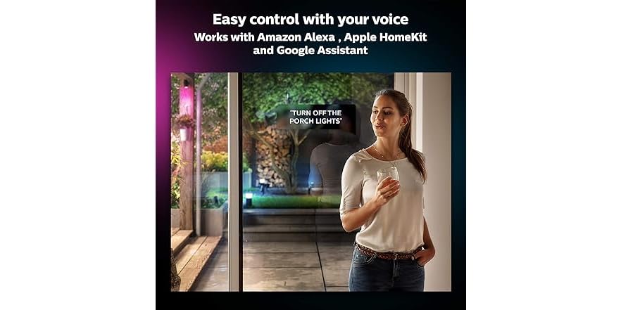 Philips Hue White & Color Ambiance Outdoor LightStrip 5m/16ft