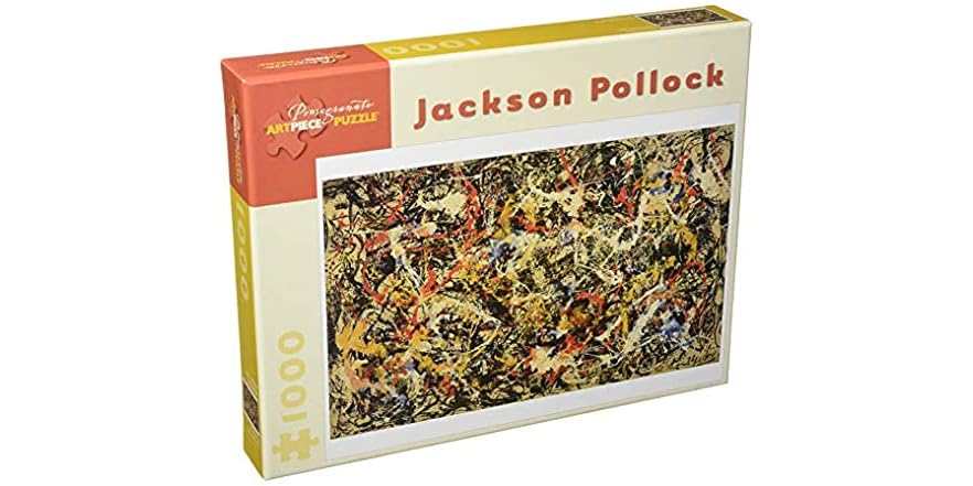 Jackson Pollock 1000 Piece Jigsaw Puzzle