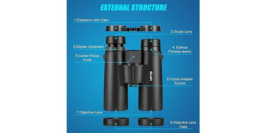 Professional Binoculars 12x42