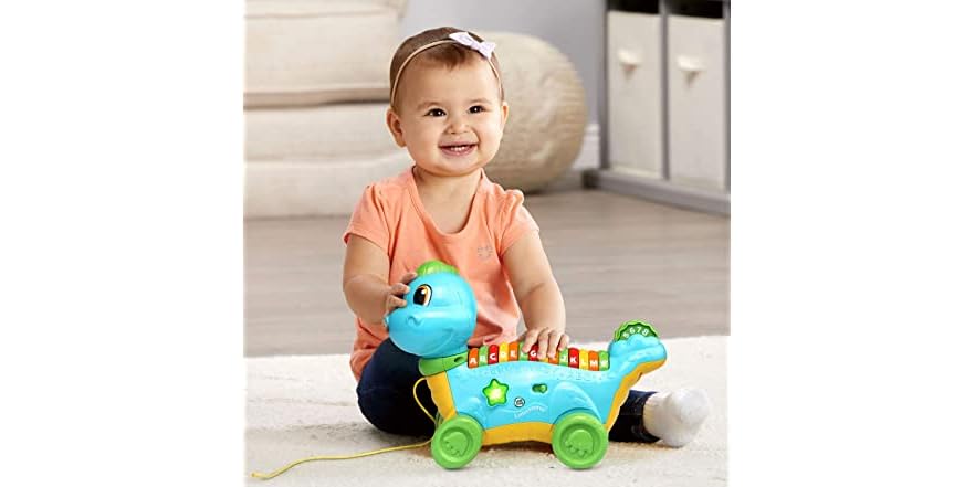 LeapFrog Lettersaurus Alphabet Pull Toy