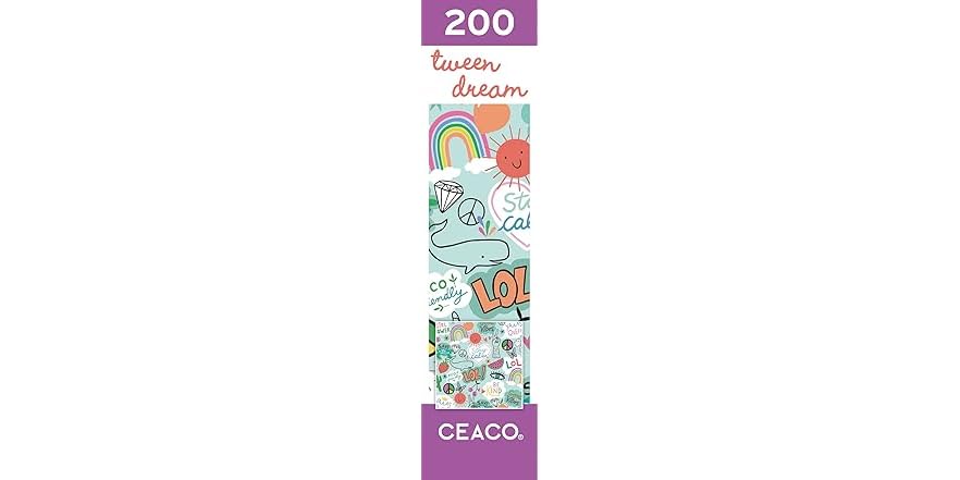 Ceaco 200 Piece Tween Dream Puzzle