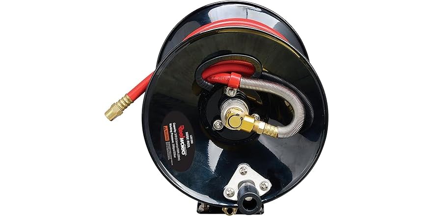 ReelWorks Air Hose Reel Tool (Hose Not Included)
