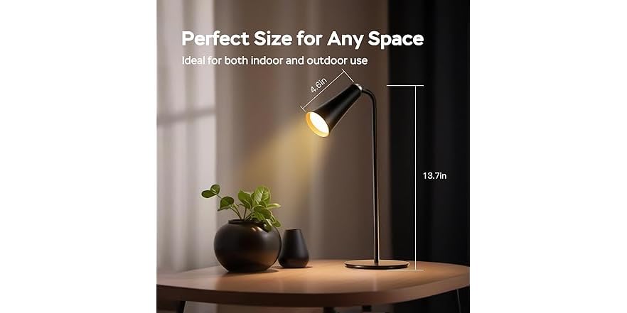 Arttty 4-in-1 Magnetic LED Desk Lamp