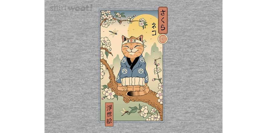 Meowster in Sakura Branch