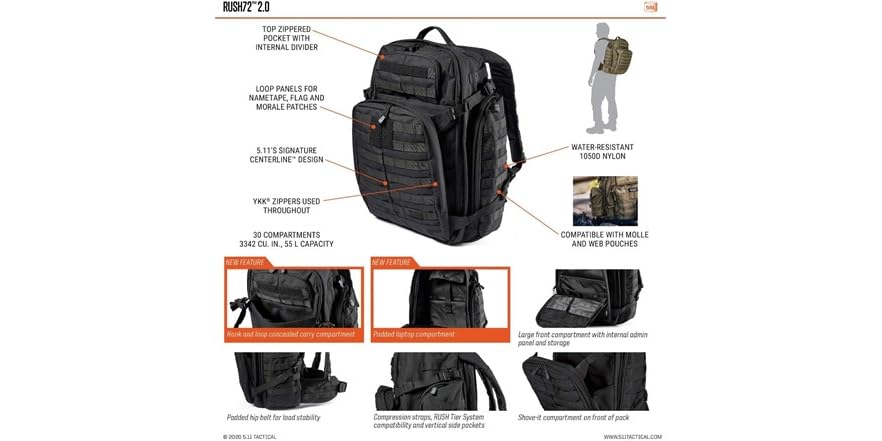 5.11 Tactical Backpack – Medium