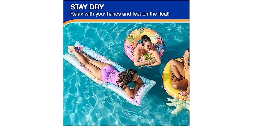 Swimways Stitch Suntanner Pool Float 405501