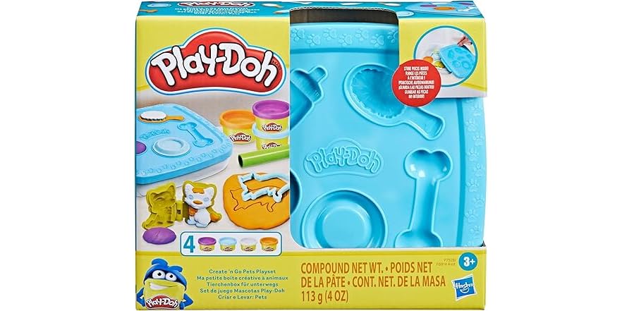 Hasbro Play-Doh Create ‘n Go Pets Playset