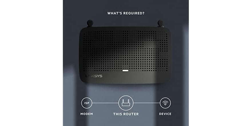 Linksys (EA6350-4B) Wi-Fi Router for Home