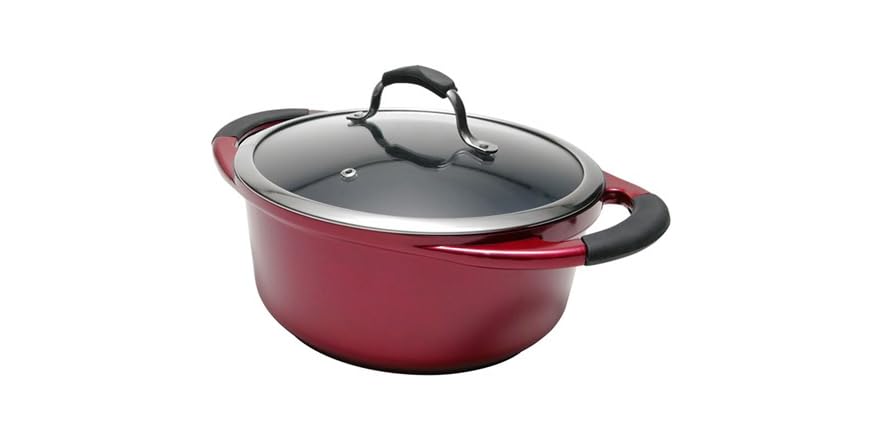 5 Quart Stock Pot - Red