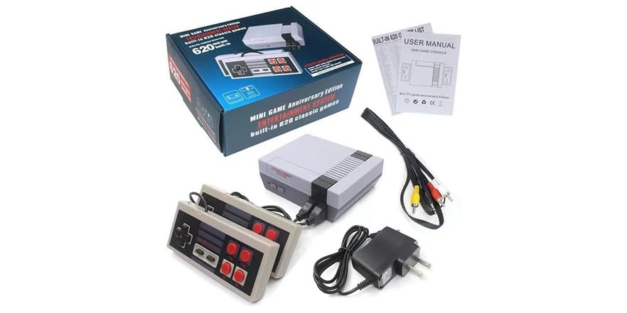 Retro Gaming Console with 620 Games