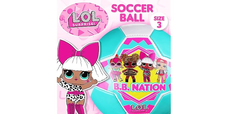 Capelli Sport LOL Surprise! Soccer Ball