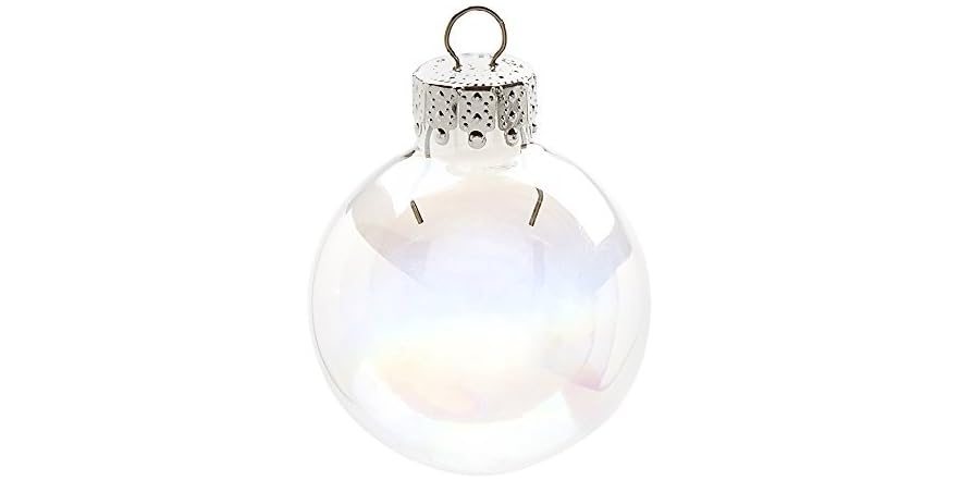 Darice 20-Piece Glass Ornament