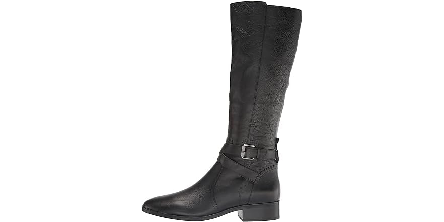 Naturalizer Rena Riding Boot Leather Narrow Calf, 7 M