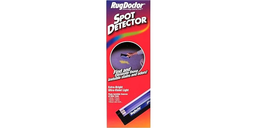 Rug Doctor Spot Detector