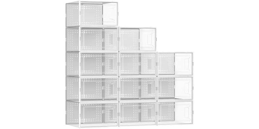 Modular Shoe Organizer Boxes