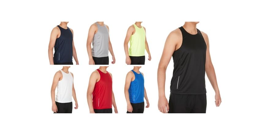 Men's Active Performance Tanks 2-Pack