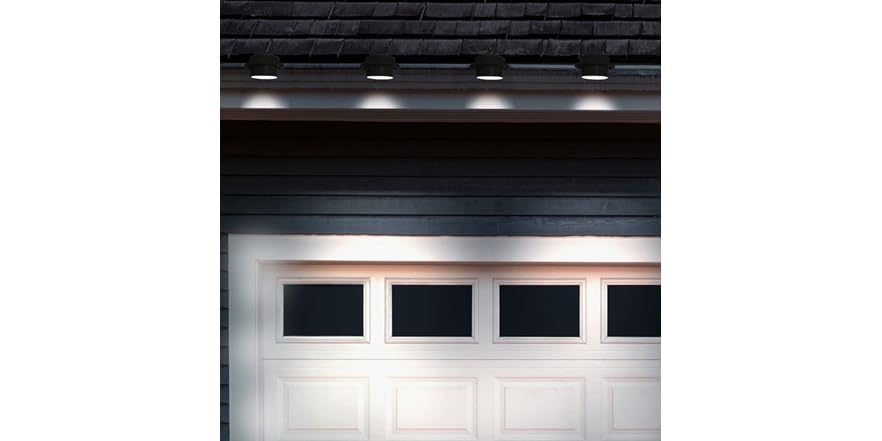 Solar-Powered LED Outdoor Gutter Lights