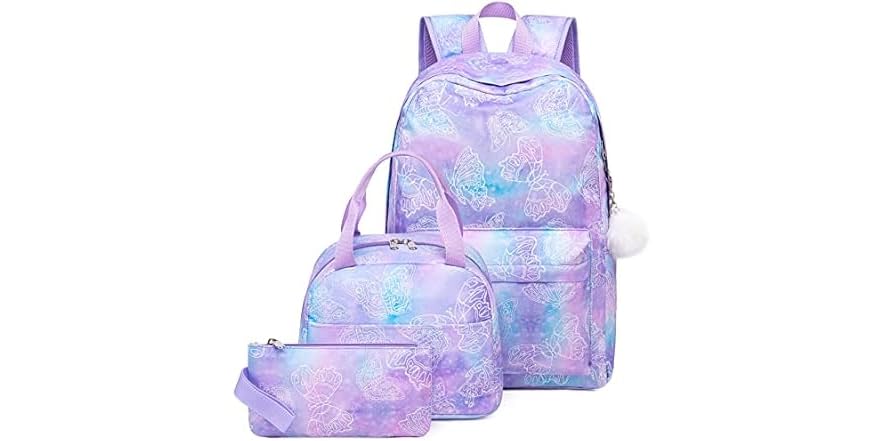 3 Piece School Bag Set