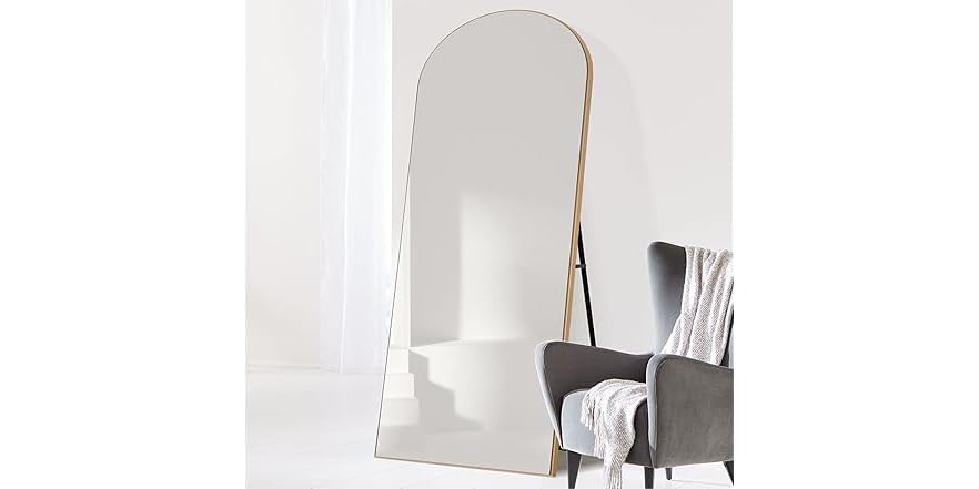 MIRUO Arched Full Length Mirror