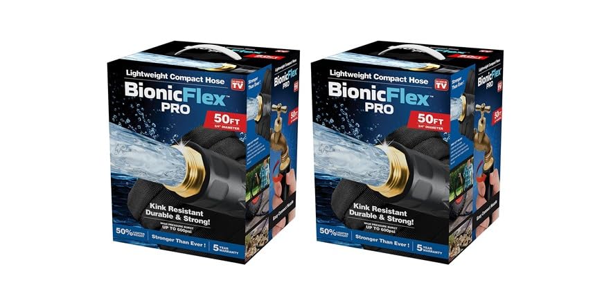 Bionic Flex PRO 50’ Heavy Duty Garden Hose