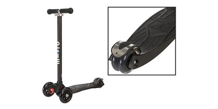 Maxi Micro Black | T-bar