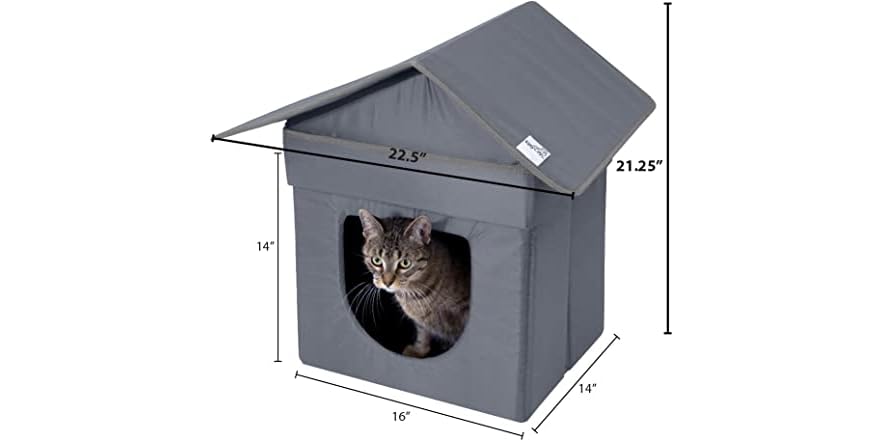 Kitty City Outdoor Stackable Cat House