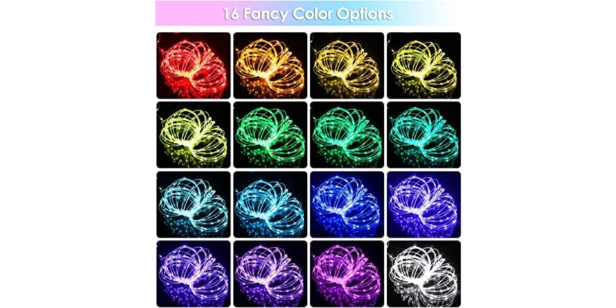 Mlambert 99Ft LED Rope Lights, 300 LEDs