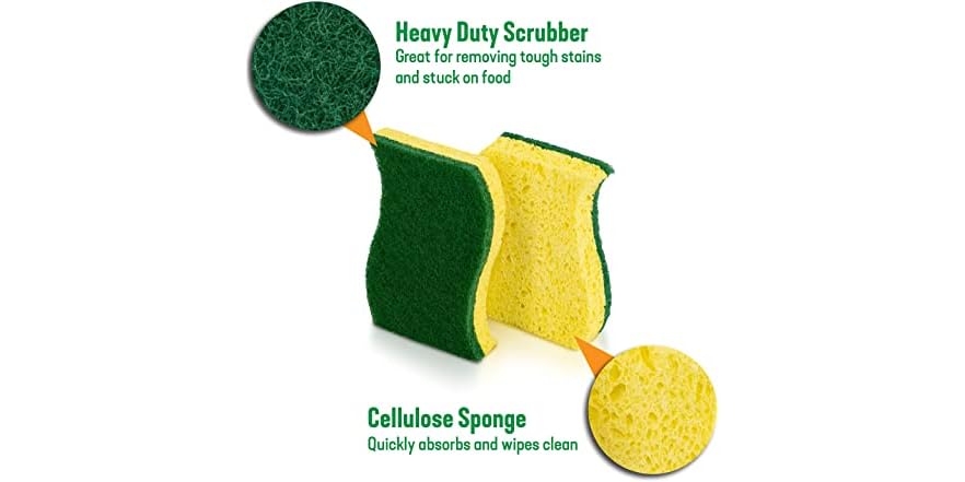 Pine-Sol Heavy Duty Sponges, 28-Pack