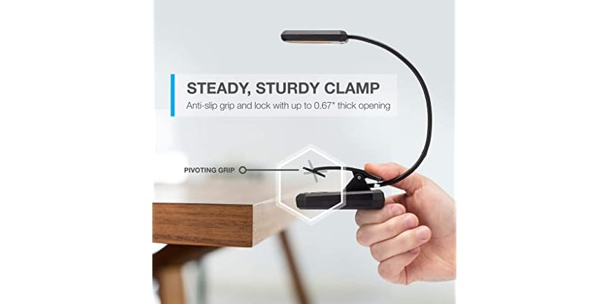 Vont Book Light Pro, Warm Amber Light