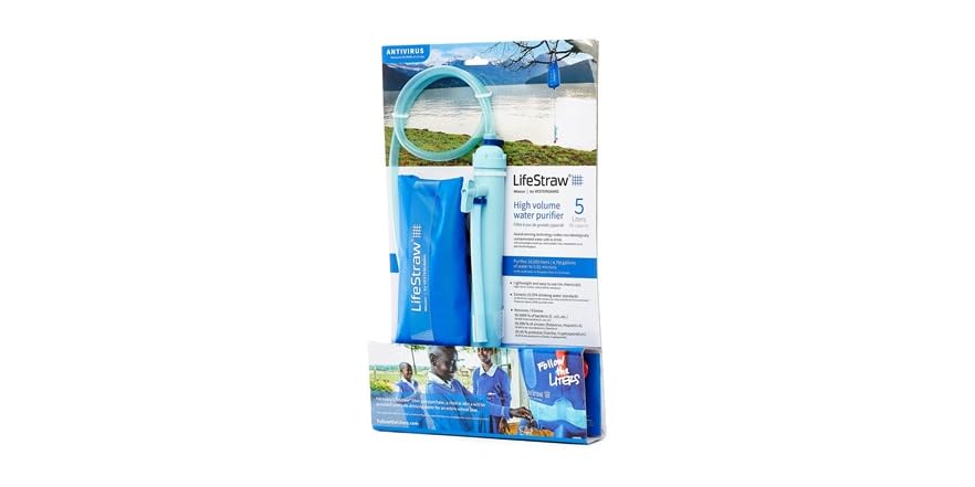 LifeStraw Mission Water Purifier, 2 Sizes