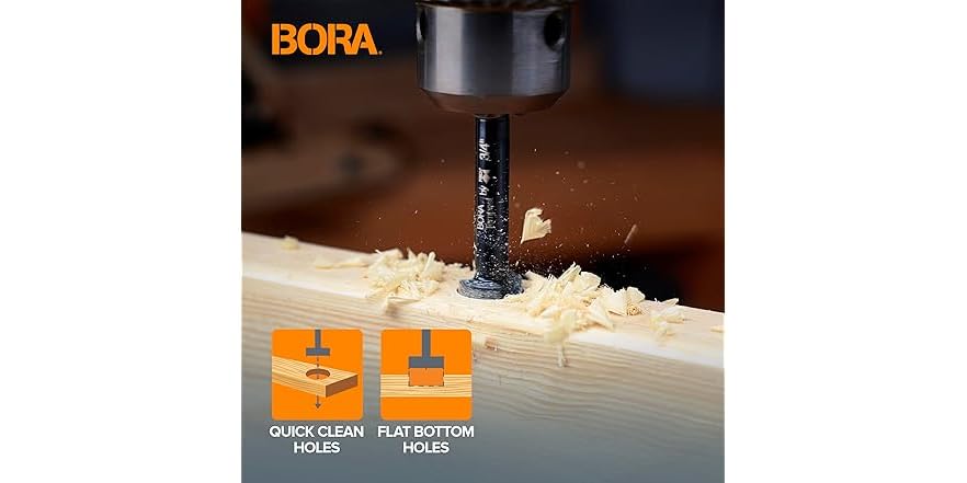 BORA BFB-009881 16pc Tempest Forstner Bit Set