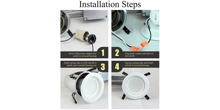 SGL Recessed Light, 12 Pack