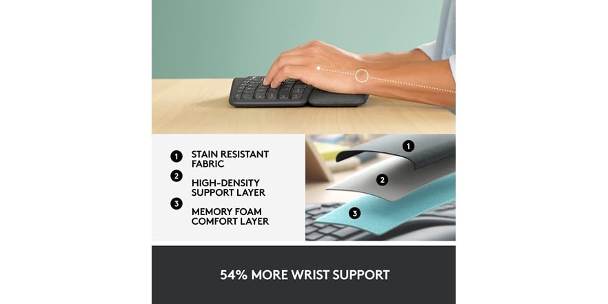 Logitech ERGO K860 Wireless Ergonomic Keyboard