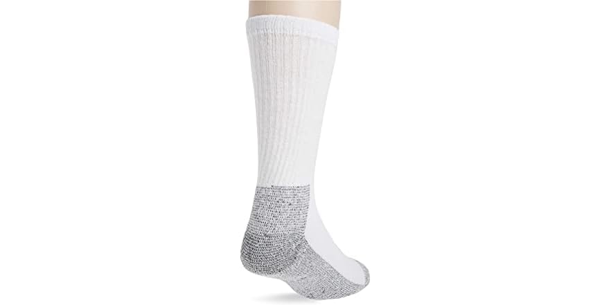 FOTL Men's Big and Tall Crew Socks (6-Pairs)