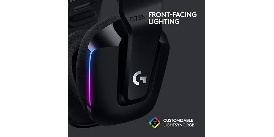 Logitech G733 Lightspeed Wireless Headset