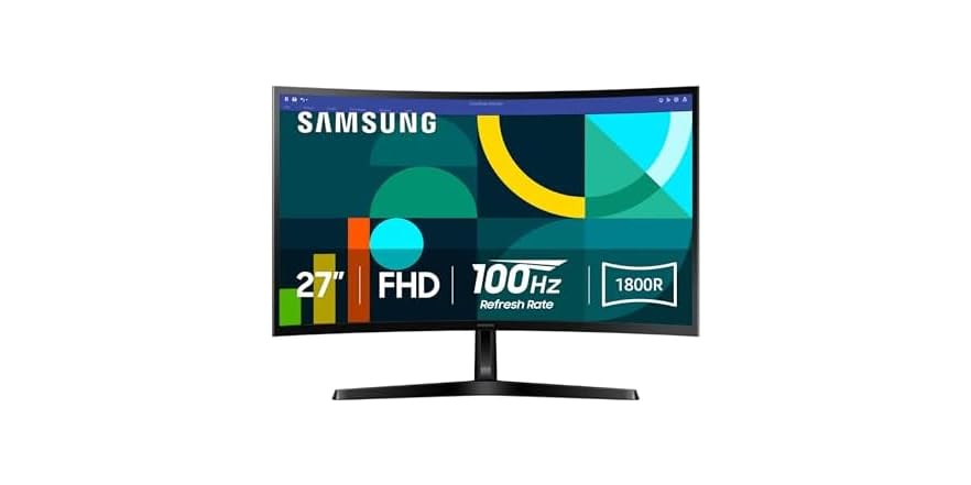 Samsung 27" FHD Curved Monitor | LS27D366GANXZA