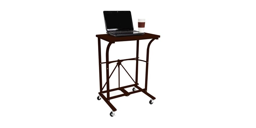 Folding Steel Trolley Table/Desk, Refurbished