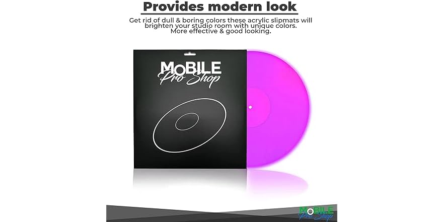 Mobile Pro Shop Acrylic Turntable Mat