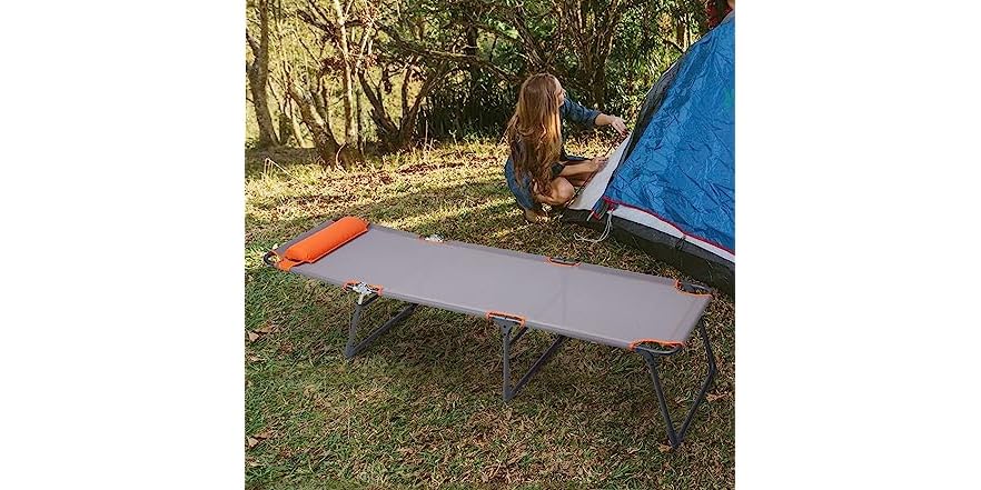 PORTAL Adjustable Portable Cot for Adults