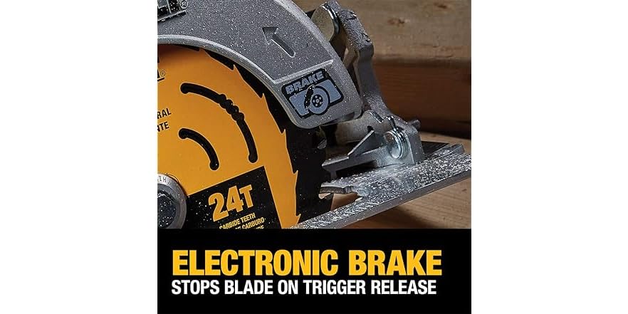 DEWALT DCS573B 20V MAX 7-1/4" Brushless Circular Saw