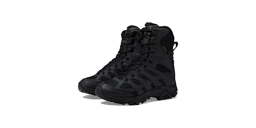 Merrell Moab 3 8" Zip Military Leather Work Boots (Open Box) (Open Box)