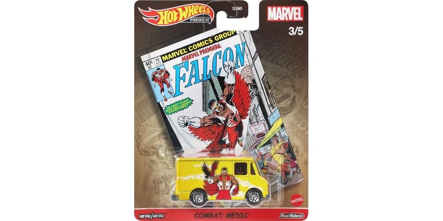 Hot Wheels Toy Car, 1:64 Combat Medic