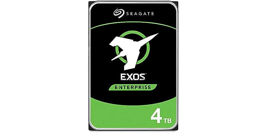 Seagate Exos 4TB Internal Hard Drive