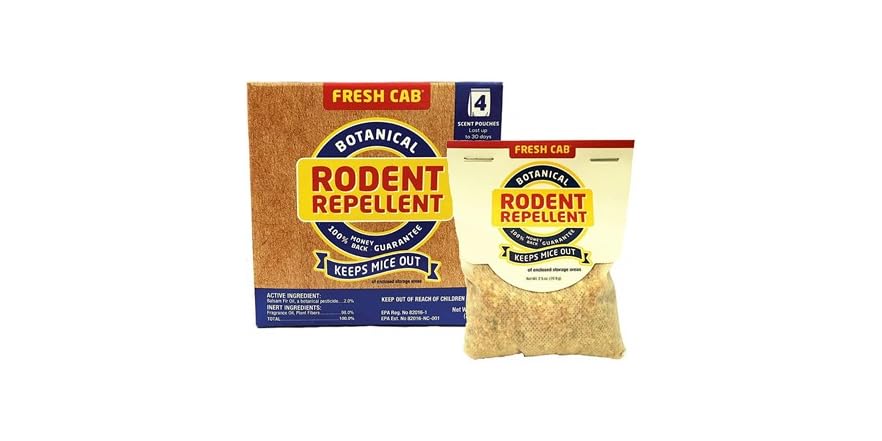 Fresh Cab Botanical Rodent Repellent- 12 or 24pk