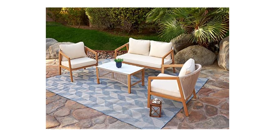 Oak Hill 4-pc. Outdoor Conversation Set