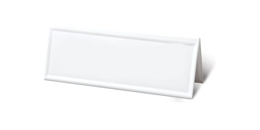 Reusable Name Tent Cards