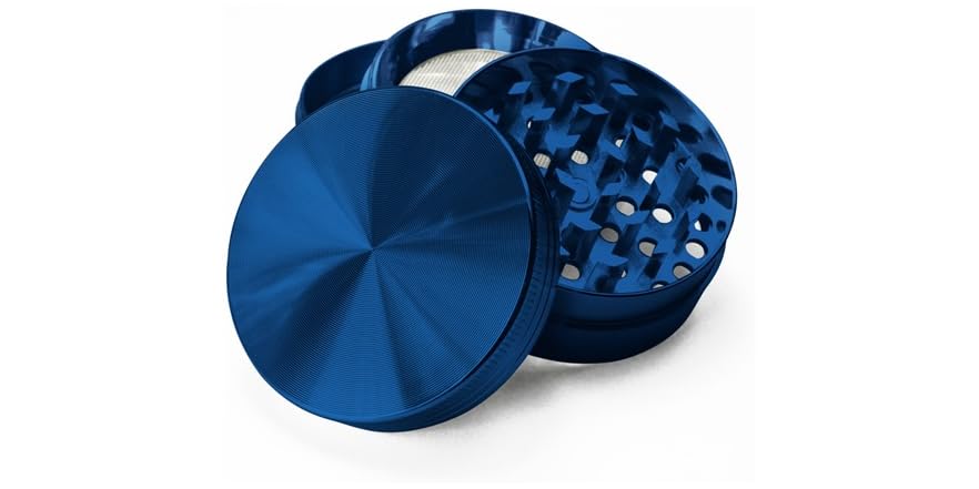 5-Piece Titanium Herb Grinder, 5 Colors