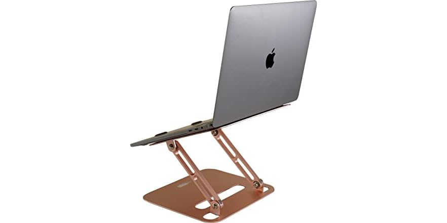 Ergonomic Adjustable Height and Angle Desktop Laptop Stand